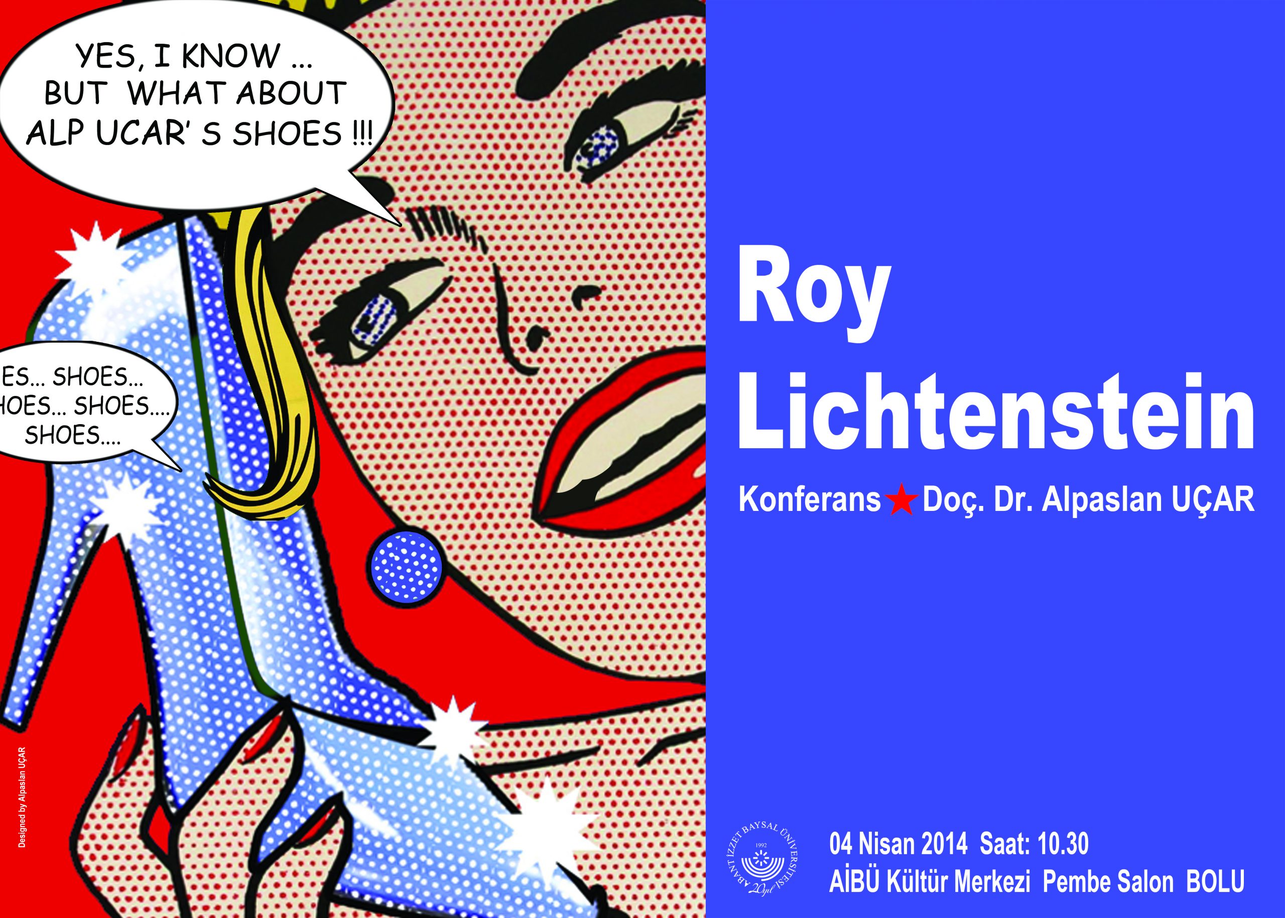 Roy LICHTENSTEIN Konferansı - İBÜ/AJANDA