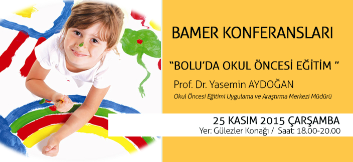 BAMER Konferansları - İBÜ/AJANDA