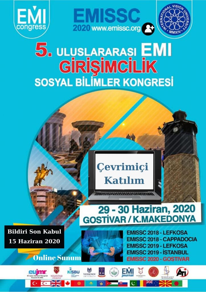 5. Uluslararası EMI Girişimcilik ve Sosyal Bilimler Kongresi - İBÜ/AJANDA