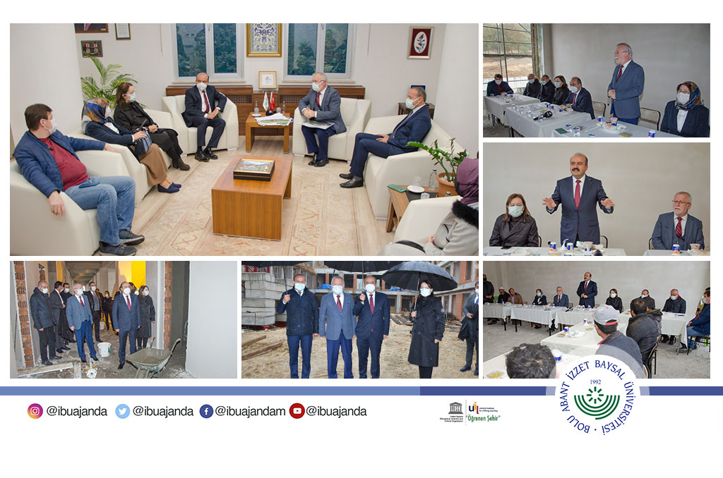 Fatih Metin ve Arzu Aydın’dan Üniversitemize Ziyaret - İBÜ/AJANDA