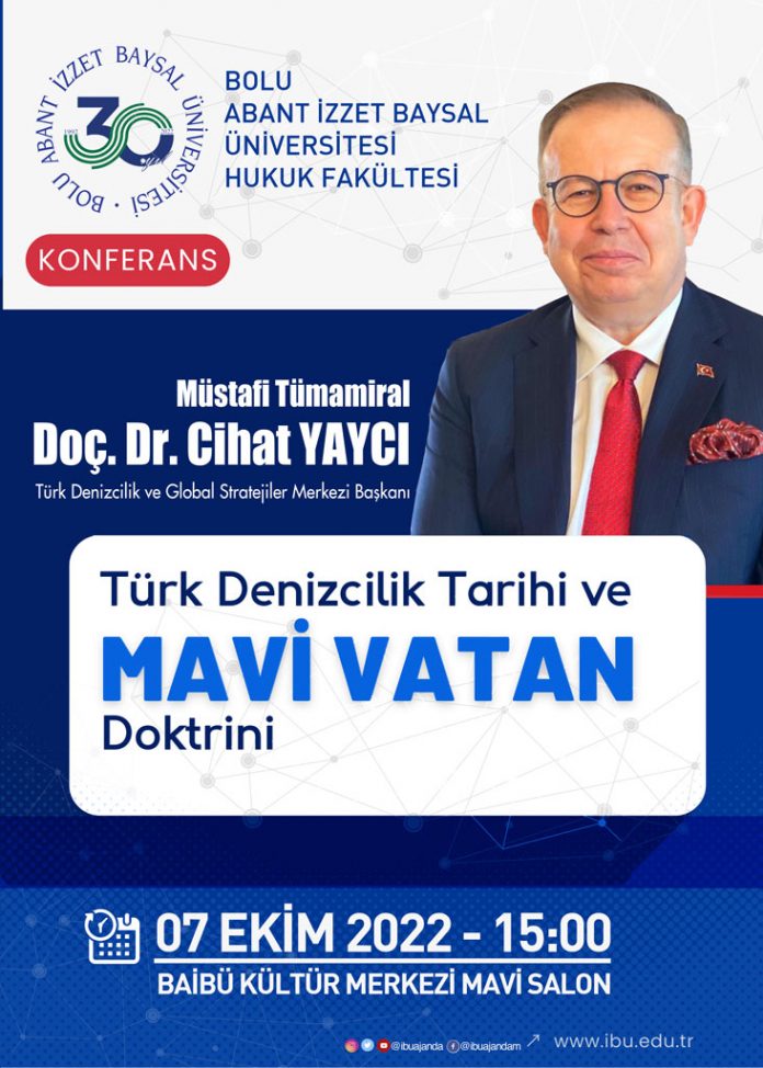 Türk Denizcilik Tarihi ve Mavi Vatan Doktrini (Konferans) - İBÜ/AJANDA